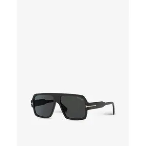 TOM FORD Ft0933 Camden Square-frame Sunglasses - Black