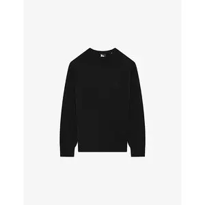 The Kooples Logo-embroidered Crewneck Wool Jumper