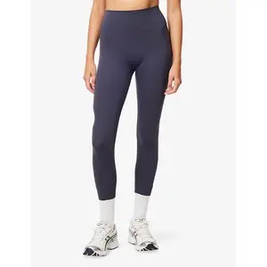 ADANOLA Ultimate Logo-print Regular Stretch-jersey Leggings