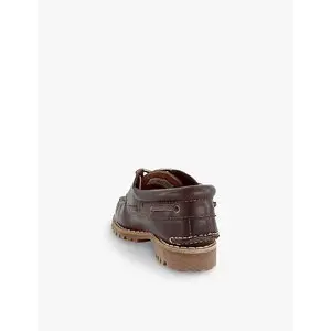Timberland Noreen Three-eye Leather Boat Shoes