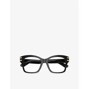Dolce & Gabbana Square Frame Acetate Optical Glasses - Black