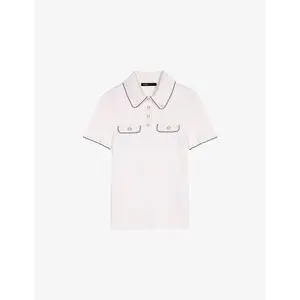 Maje Textured T-shirts For Women
