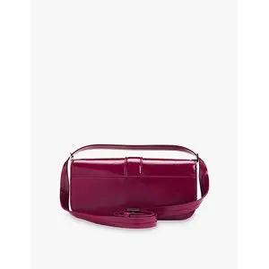 Hugo Logo Plaque Faux-leather Shoulder Bag