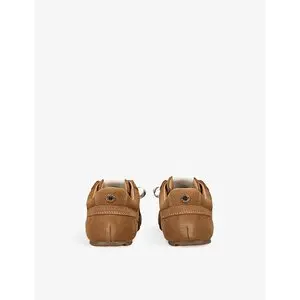 Steve Madden Asiel Suede Trainers - Camel