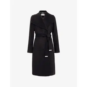 PHASE EIGHT Nicci Belted-waist Wool-blend Coat