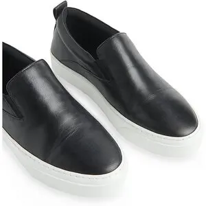 Whistles Kinsley Slip-on Low-top Leather Trainers