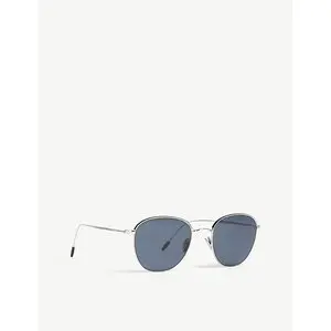 Giorgio Armani Ar6048 Square-frame Sunglasses - Silver