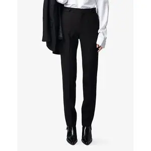Zadig&Voltaire Panny Rhinestone-embellished Trousers