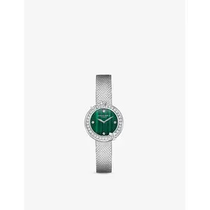 CHAUMET Hortensia Eden Stainless-steel And Diamond Quartz Watch - Green