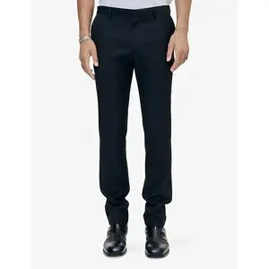 The Kooples Slim-fit Straight-leg Wool Suit Trousers