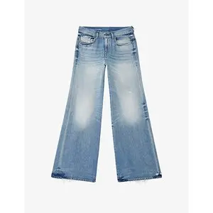 DIESEL® 1978 Akemi Wide-leg Denim Jeans - 01