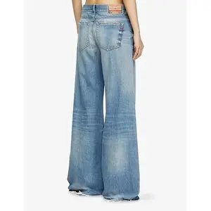 DIESEL® 1978 Akemi Wide-leg Denim Jeans - 01
