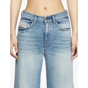 DIESEL® 1978 Akemi Wide-leg Denim Jeans - 01