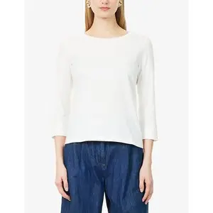 Max Mara Cotton T-shirt - White