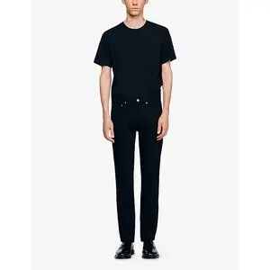 Sandro Straight Slim-fit Stretch-denim Jeans