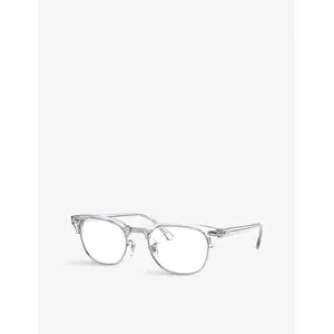 Ray-ban Clubmaster Square Eyeglasses - None/clear