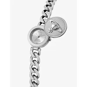 VIVIENNE WESTWOOD Orb Button Stainless Steel Watch
