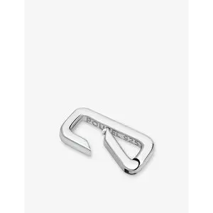POUBEL Engraved Sterling Link Bracelet
