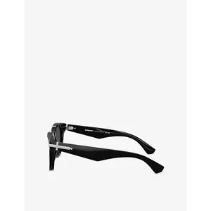 Burberry Be4439 Round Frame Acetate Sunglasses