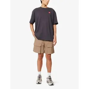The North Face Redbox Logo-patch Cotton T-shirt - Obsidian