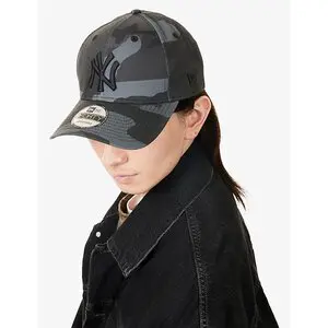 New Era 9forty New York Yankees Camouflage Canvas Cap - Mnc Blk