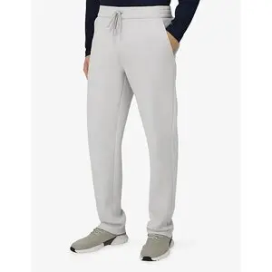 Boggi Milano Scuba Tech-patch Cotton-jersey Trousers