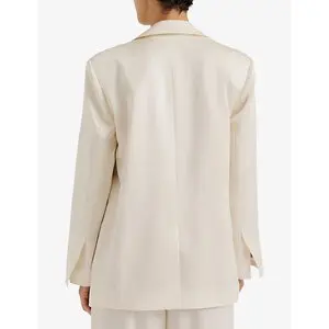 MALINA Liv Wrap Satin Blazer