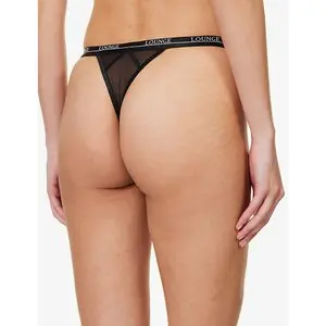 Lounge Blossom High-rise Stretch-lace Thong