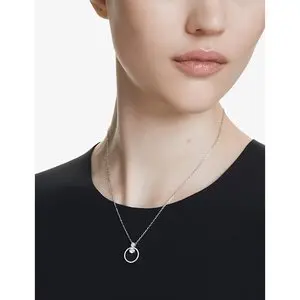 SWAROVSKI Constella Rhodium-plated Zirconia Pendant Necklace