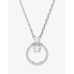 SWAROVSKI Constella Rhodium-plated Zirconia Pendant Necklace