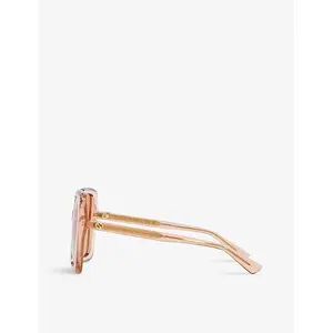 Gucci Square-frame Polyamide Sunglasses