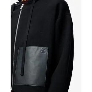 Loewe Wool Blend Zip-up Hoodie