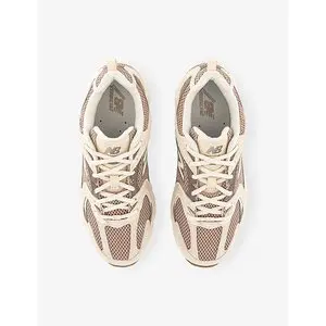 NEW BALANCE Mr530 Leather And Mesh Trainers - Bisque