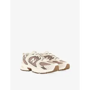 NEW BALANCE Mr530 Leather And Mesh Trainers - Bisque