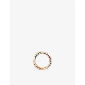 Cartier Trinity Ring In 18ct White, Yellow, And Rose Gold
