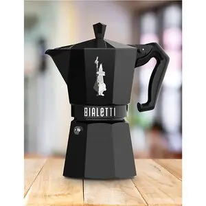 BIALETTI Moka Express Exclusive Six-cup Aluminium Espresso Maker - Black
