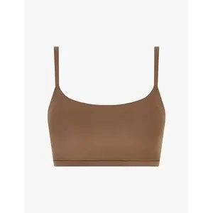 Chantelle Soft Stretch Smooth Padded Bralette - Cocoa
