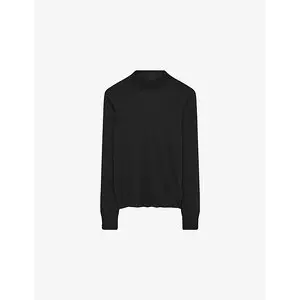 JOSEPH Cashmere High-neck Jumper - Navy