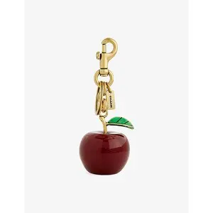 COACH Small Apple Resin And Enamel Bag Charm - Multi