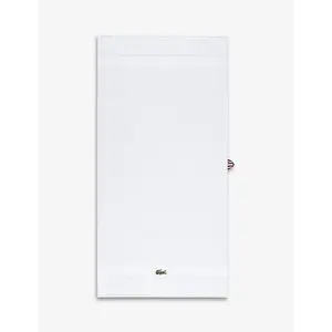 Lacoste Casual Logo-embroidered Cotton 100cm X 150cm - Multicoloured