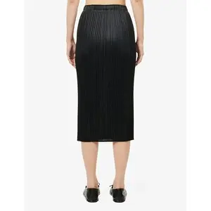 Issey Miyake Pleated Midi Skirt