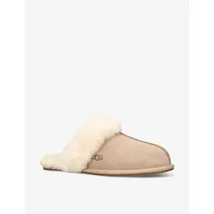 UGG Scuffette Ii Suede And Shearling Slippers - Beige