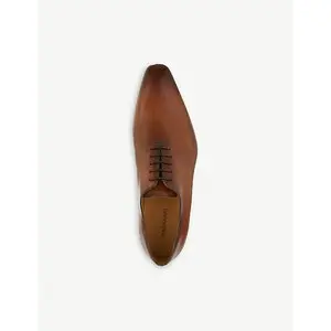 Magnanni Wholecut Oxford Shoes - Tan