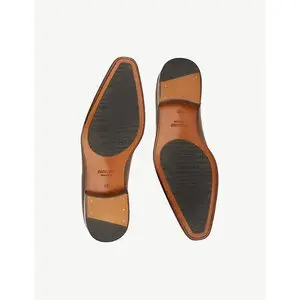 Magnanni Wholecut Oxford Shoes - Tan