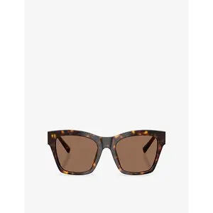 Dolce & Gabbana Dolce & Gabbana Square-Frame Tortoiseshell Acetate Sunglasses Brown