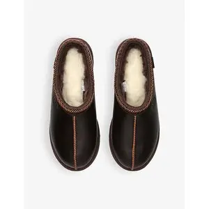 UGG Tasman Braided Leather Slippers