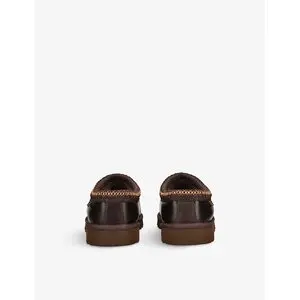 UGG Tasman Braided Leather Slippers