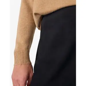 Whistles A-line Suede Mini Skirt