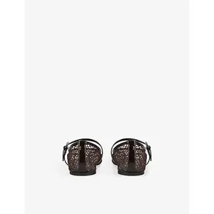 Steve Madden Mags Woven Ballet Flats - Brown