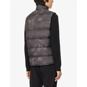 Hugo Brand Plaque Puffer Gilet